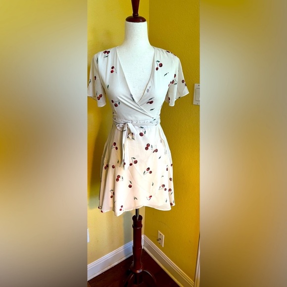 omi studios | Dresses | Cherry Print Retro Dress In Small From Omi ...